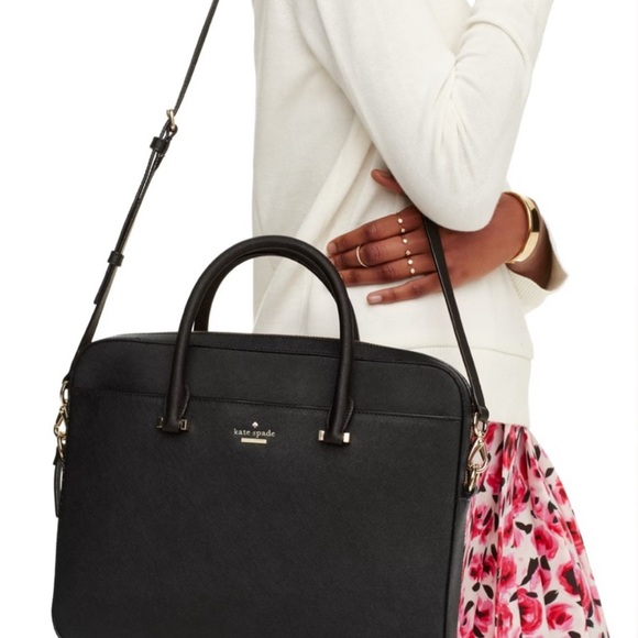 kate spade | Bags | Kate Spade Laptop Notebook Briefcase Computer Bag ...